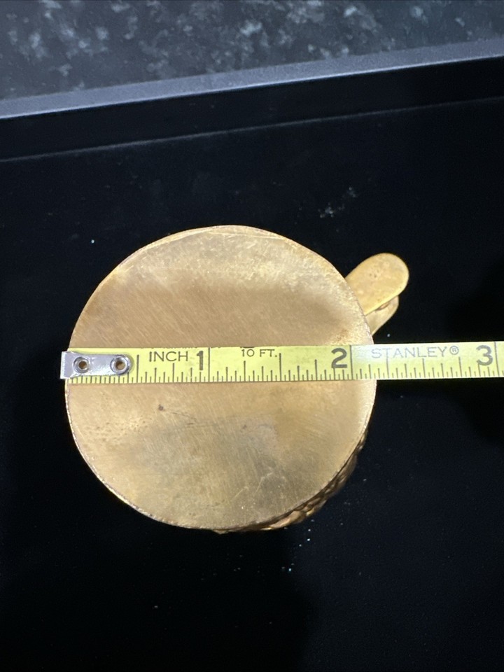 Vintage Vapheio Greek Gold Plated? Brass Cup Museum Replica Repro ...