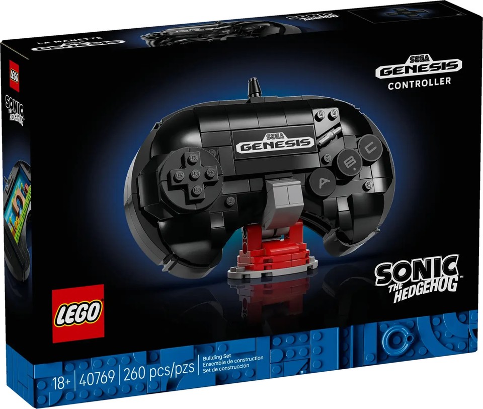 LEGO 40769 Sonic The Hedgehog Sega Genesis Controller | eBay