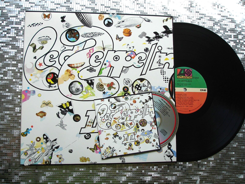 Led Zeppelin ~ Led Zeppelin III ~ Vintage LP w/Bonus CD Atlantic ‎SD ...