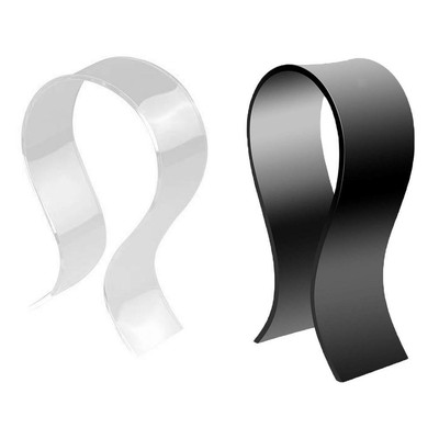 Headset Stand Arch Acrylic Desktop Headphone Earphone Display Holder ...