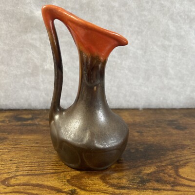 6” Belgium JWC Flamed Art Pottery Vase | eBay