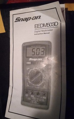 Multimeters - Snap On Multimeter