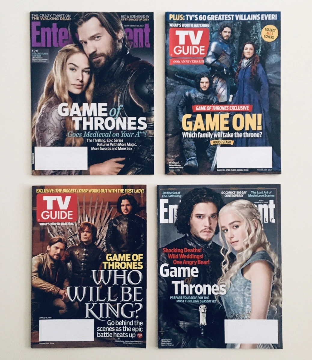 Game Of Thrones Entertainment Weekly