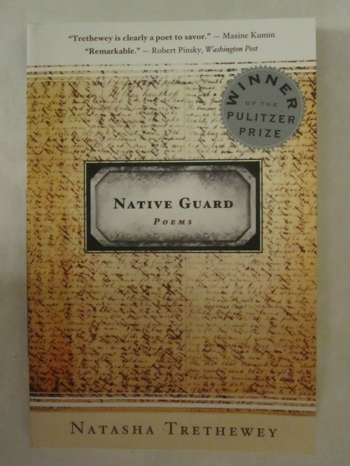 Native Guard - Poems (Winner of the Pulitzer Prize) | eBay