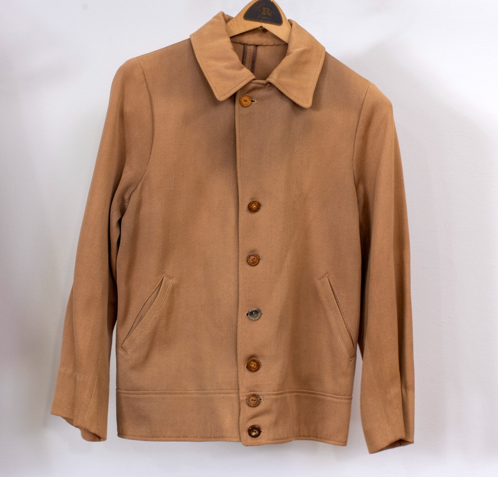 Eisenhower "Ike" Jacket Vintage 1940s Light Wool Military Style Unisex ...