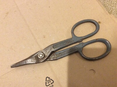 WISS V-13 SHEET Metal 7" Shears Tin wire Snips Solid Steel MADE IN 🇺🇸 ...