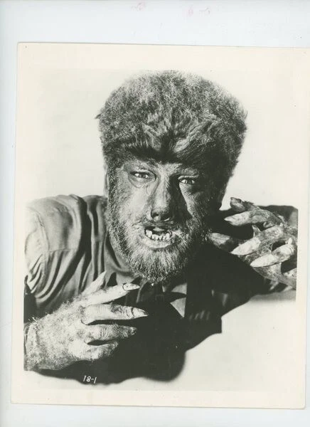 Wolfman Portrait In A Suit