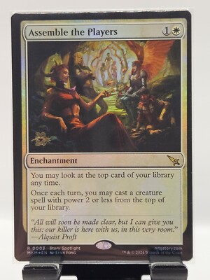 MTG Mint Singles - Assemble the Players 0003 Promo | MKM | Foil | NM/M ...