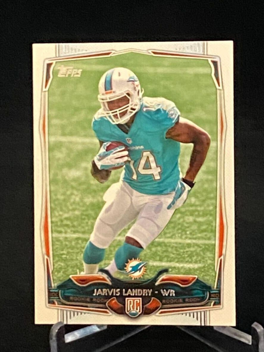2014 Topps Football Rookie Card #394 Jarvis Landry Miami Dolphins | eBay