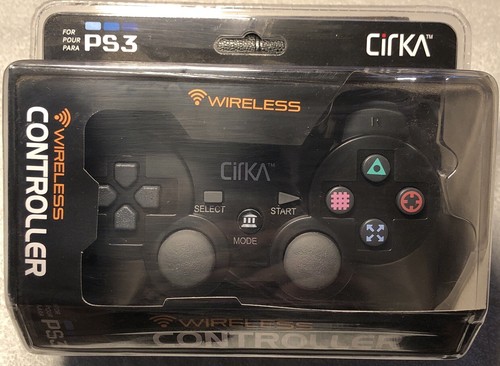 Cirka Wireless Controller for PlayStation 3 - Black New In Package | eBay