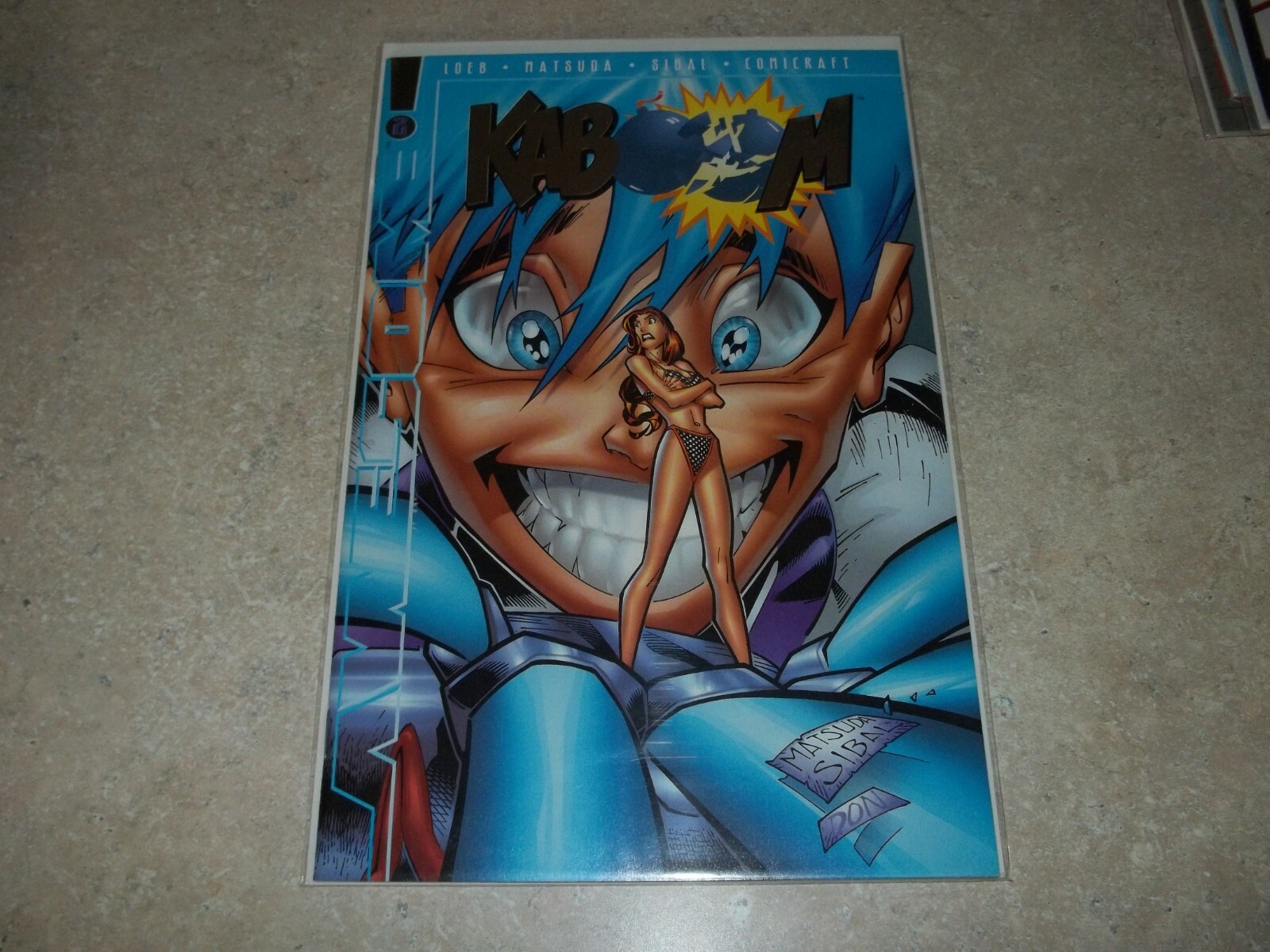 KABOOM #2 Jeff Matsuda Limited VARIANT GOLD FOIL EDITION! 1997 AWESOME ...
