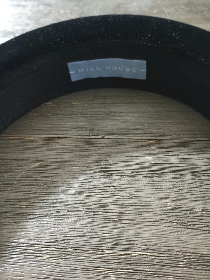 Hill House Black Velvet The Alice Headband New | eBay