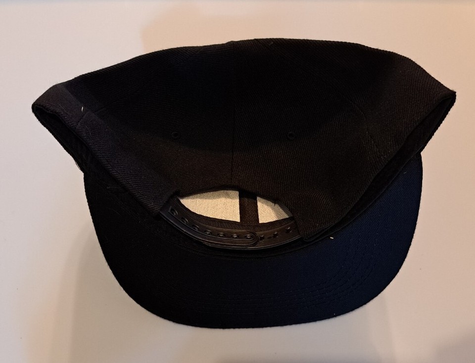 NEW MLB New York Yankees Black Snapback Baseball Cap Hat Adjustable | eBay