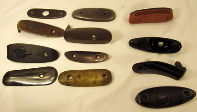 VINTAGE LOT OF 12 REMINGTON AND ASSORTED RIFLE GUN BUTT PLATES | eBay