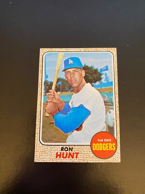 1968 TOPPS BASEBALL #15 RON HUNT!! $1 SHIPPING!! | eBay