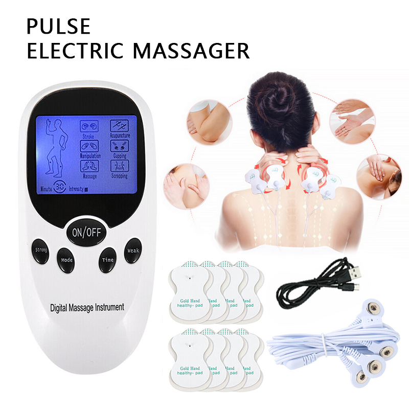 Electric Therapy Shock Tens Electrotherapy Machine Muscle Stimulater ...