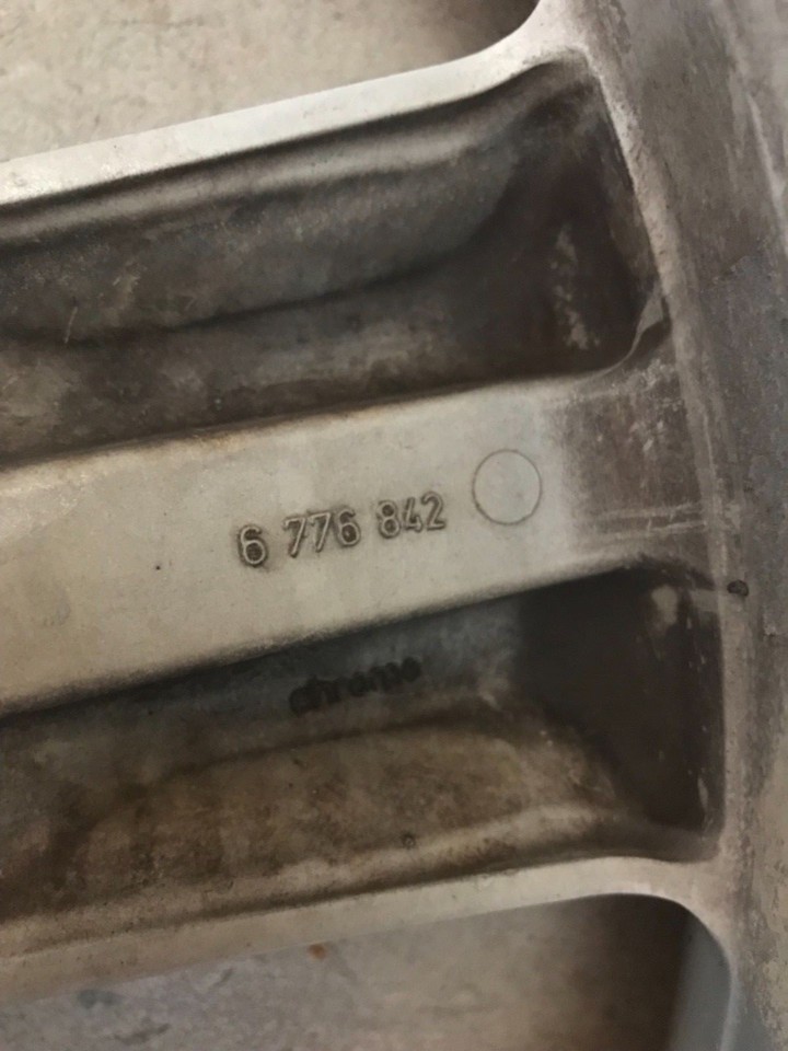 2004-2006 BMW X5 X6 E65 E66 Genuine OEM 21" Staggered Wheels | 4 ...