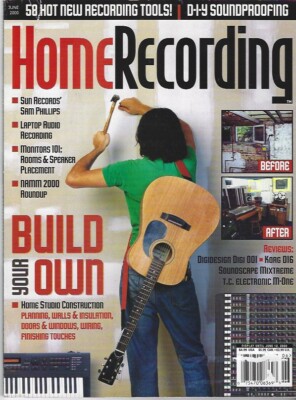 Home Recording Magazine 2000 Build Home Studio Laptop Recording Sun ...