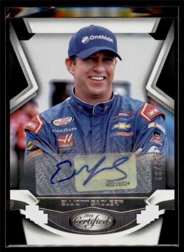 2016 Panini Certified - Certified Signatures #ES Elliott Sadler /299 ...