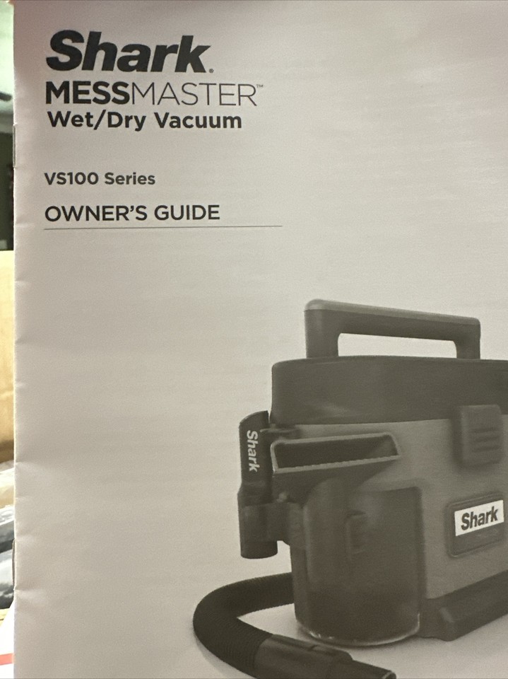 SHARK MESS MASTER VS100 Series Wet/dry Vacuum , New In Box | eBay