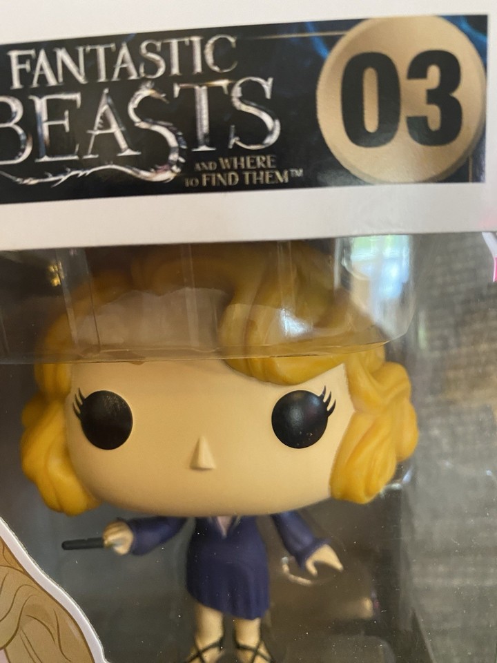 Funko Pop! Fantastic Beasts Queenie Goldstein Vinyl FIGURE #03 | eBay UK