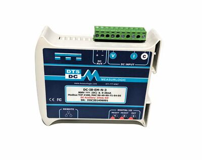 Measurelogic DC Submeter for Hall Effect current sensing w/ remote ...