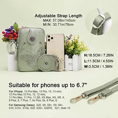 Small Crossbody Bags for Women, Lightweight Mini Cute Cell Phone 163 ...