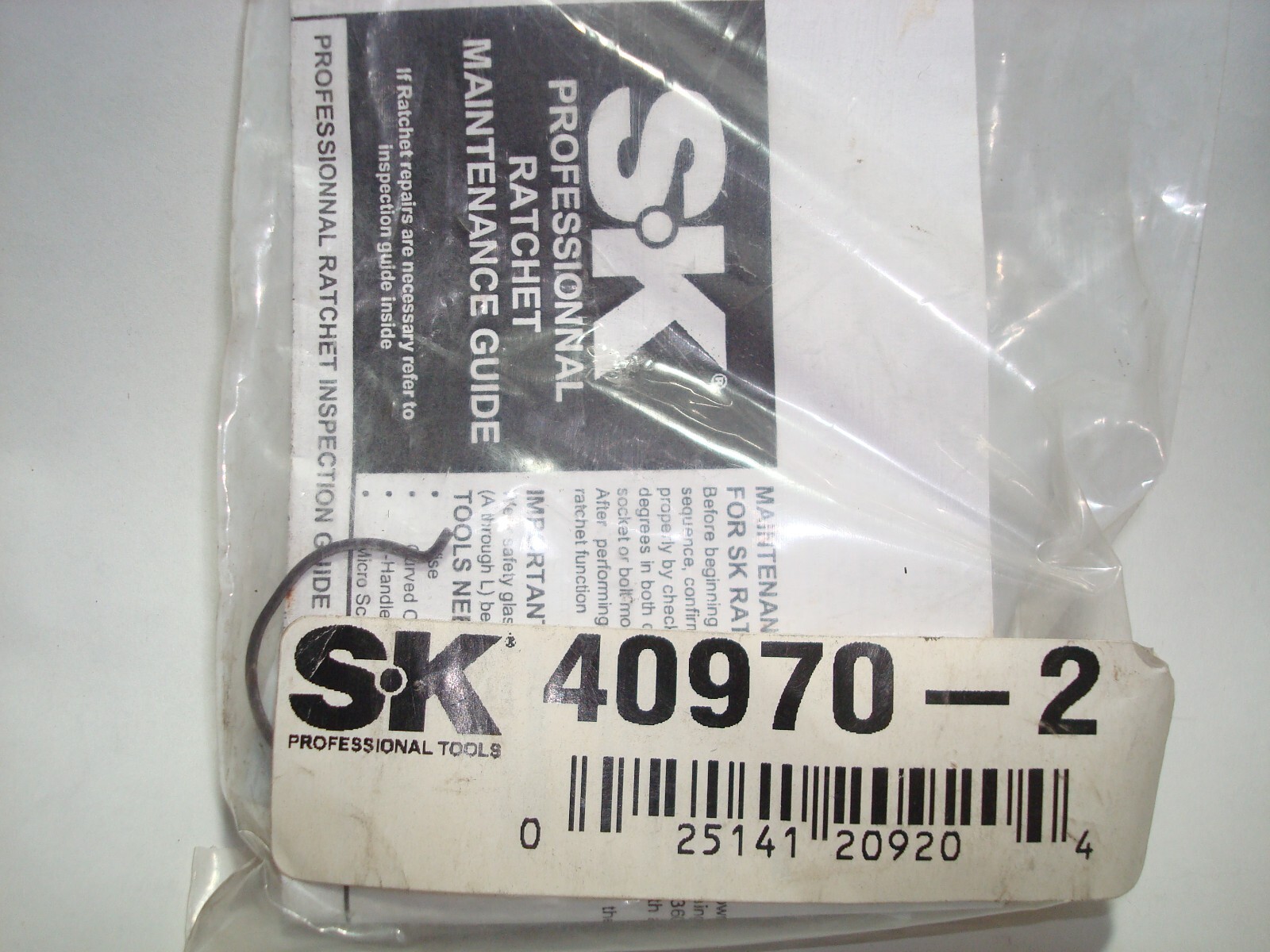 SK Hand Tools Ratchet Rebuild Repair Kit 1/4 Drive 40970-2 for sale ...