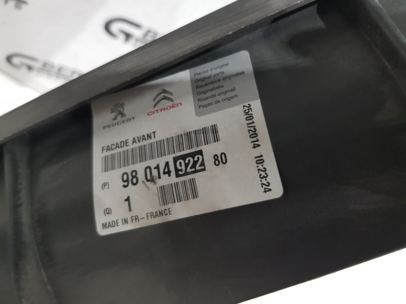 CITROEN Ds3 Diesel Mk1 Slam Panel Radiator Surround 9801492280 for sale ...