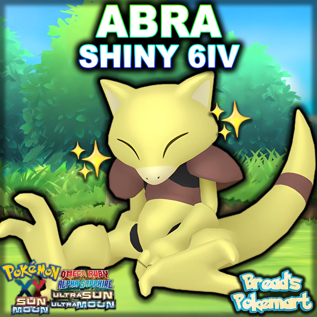 Shiny Abra Pokemon X