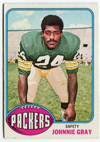 1976 Topps #41 Johnnie Gray Green Bay Packers | eBay