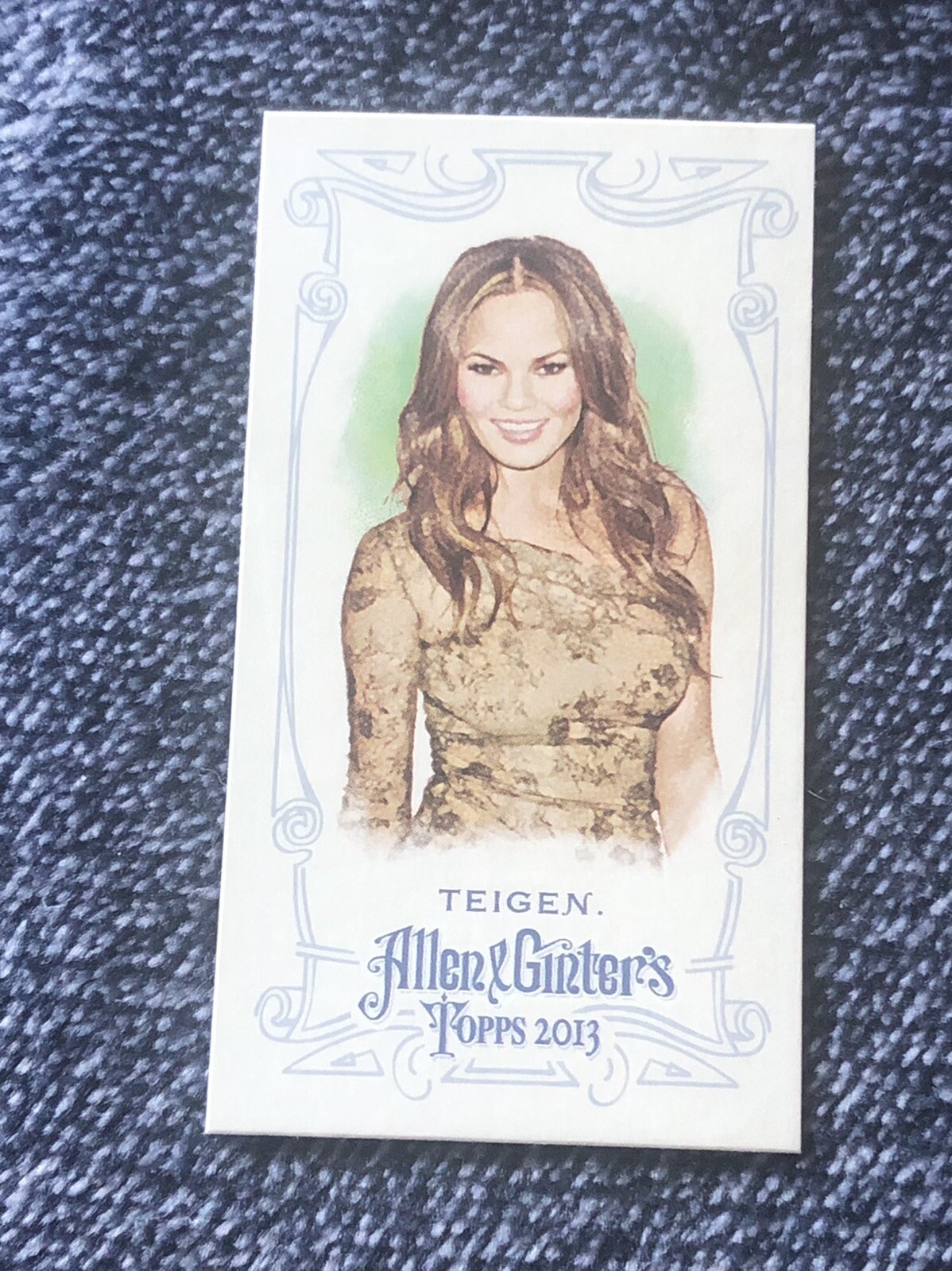 2013 Topps Allen & Ginter Mini Chrissy Teigen #68 | eBay