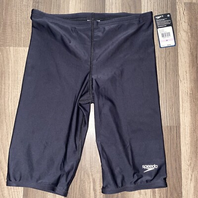 Speedo Men's Swimsuit Jammer Shirt ProLT Solid Speedo Black 32 | Q1 | eBay