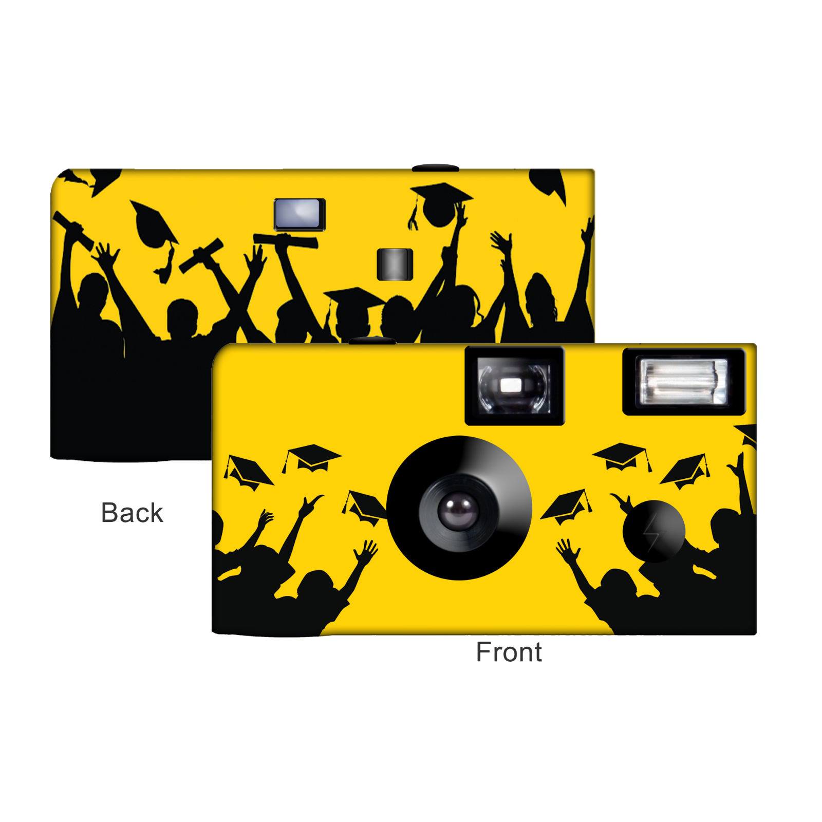 10 Yellow Graduation Disposable Cameras-camera/graduation (F30502) | eBay