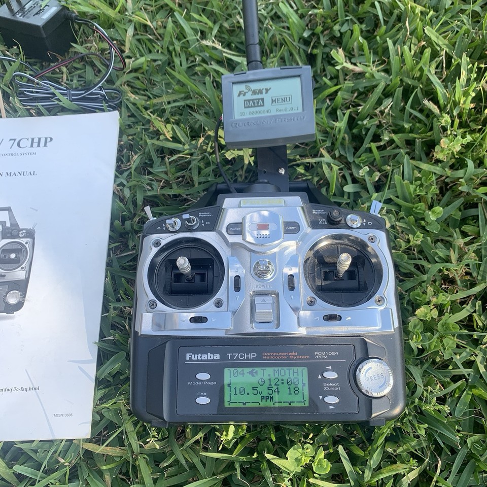 Futaba Transmitter T7CHP Radio Control Controller w/Manual Antenna ...