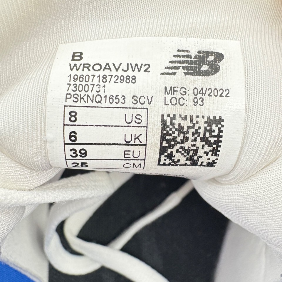 New Balance Fresh Foam Roav v2 Women’s Size 8 White/Blue Multicolor ...