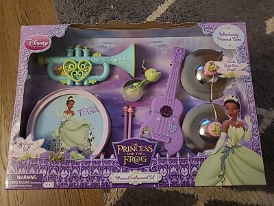 Very Rare 2009 The Princess Tiana And The Frog Musical Instrument Set ...