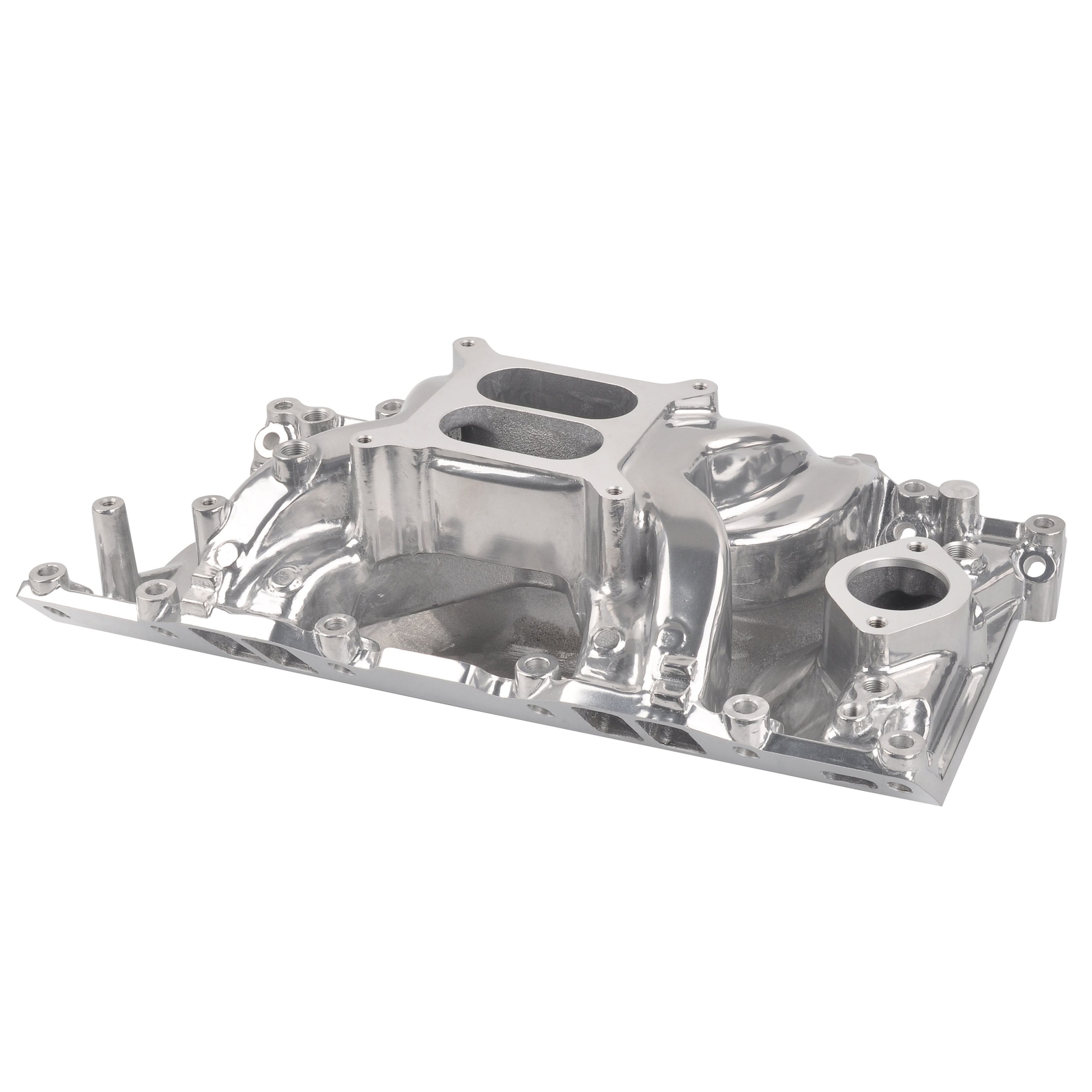 Polished Intake Manifold Dual Plane for 67-03 Small Block Chrysler ...