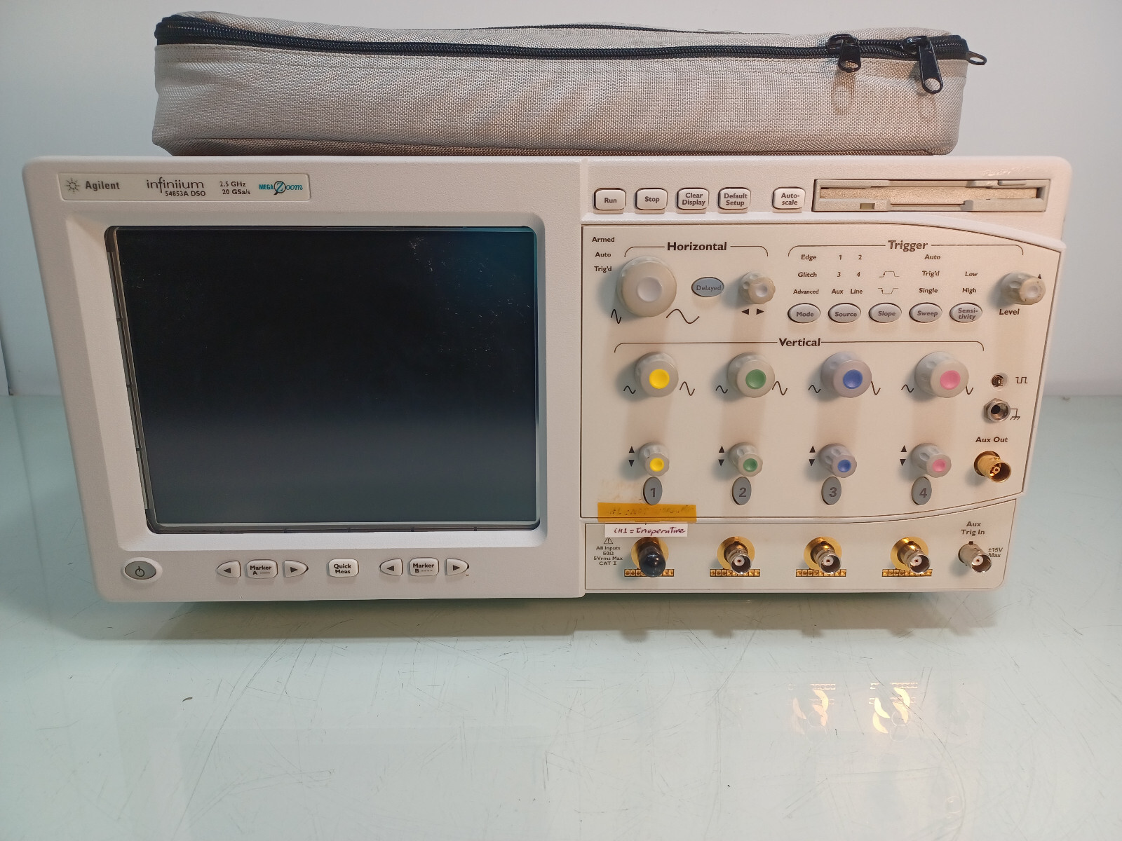 Keysight Agilent 54853A 2.5GHz 20GS/s 4-Ch Digital Oscilloscope - For ...