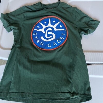 Men’s Star Cadet Green Rare T Shirt Large Plan Rogers | eBay