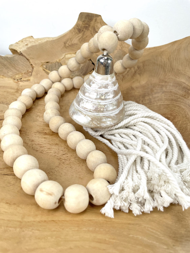 SEASHELL BEADED TASSEL, Boho Shell Garland, Decorative Shell Tassel, | eBay