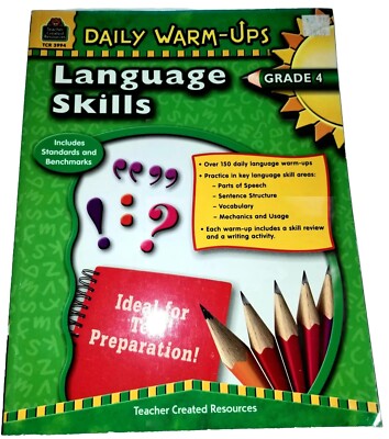 Daily Warm-Ups. Language Skills. Grade 4. A Workbook by Mary Rosenberg ...