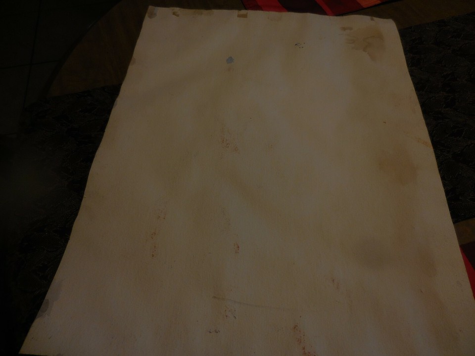 Vintage Abstract Watercolor painting of Woman Signed Gloria Redfield ...