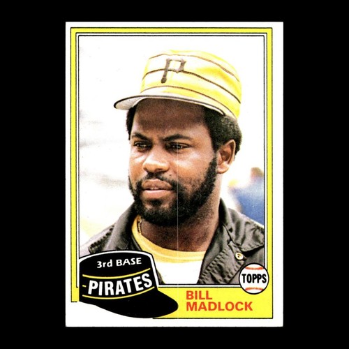 Bill Madlock 1981 Topps Pittsburgh Pirates #715 Nice! 1 | eBay