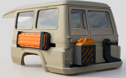 1:12 Mn82 Troopy Lc78 Conversion - Toyota Troop Carrier | eBay Australia