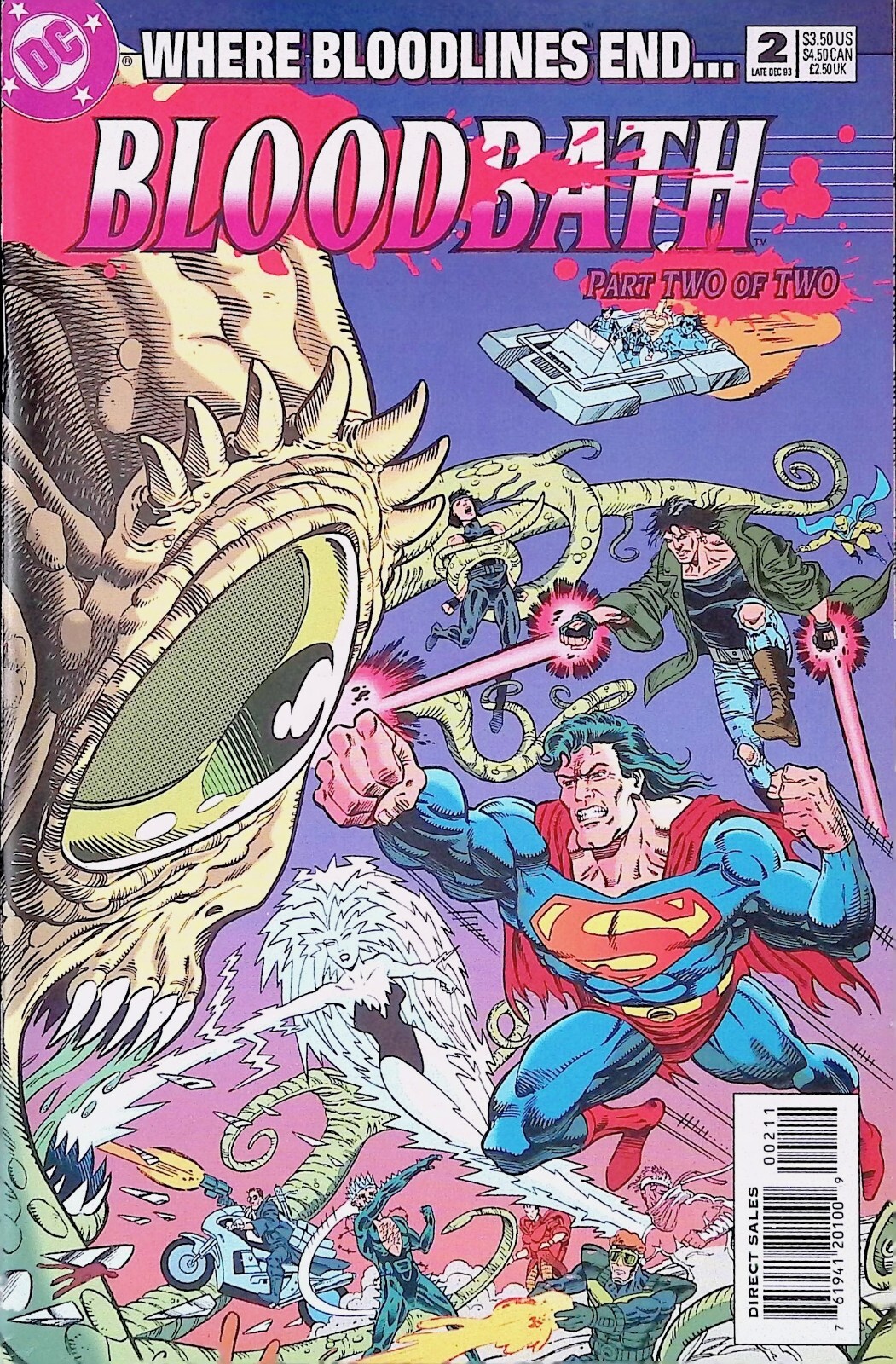 Bloodbath Vol 1 #2 (1993, DC) VERY FINE | eBay