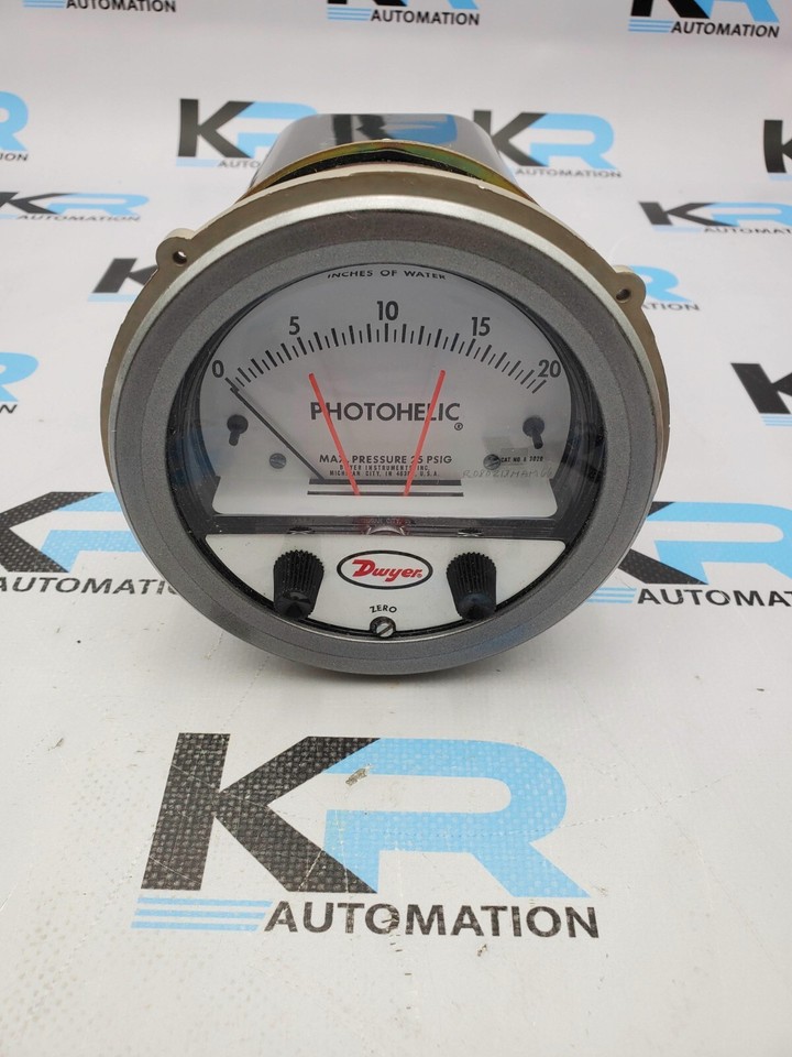 NEW Dwyer Photohelic A3000 Pressure Switch / Gage | eBay