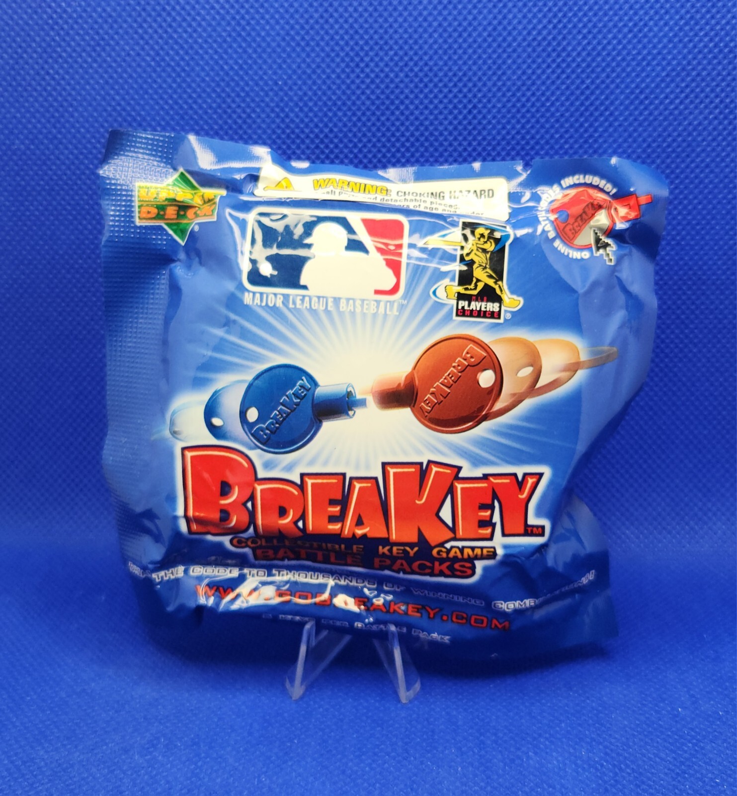 2004 PROMO BreaKey Battle Pack Collectable Key Game Upper Deck Mint ...