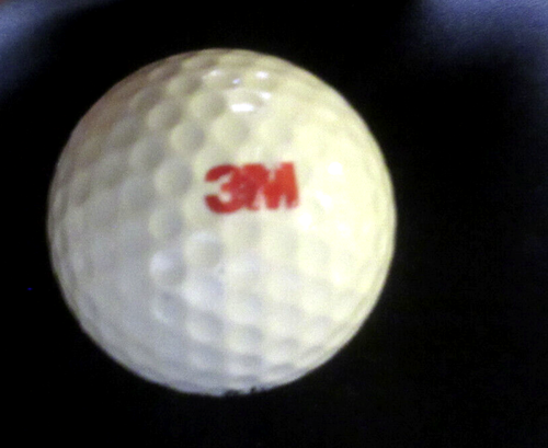 3M Vintage Logo Golf Ball | eBay