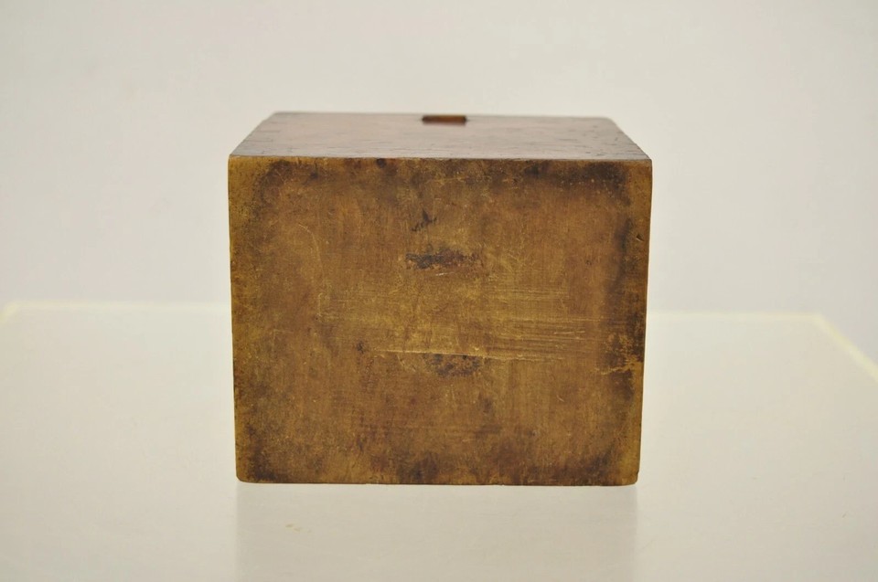 Antique English Victorian Dovetailed Walnut Tea Caddy Small Desk ...